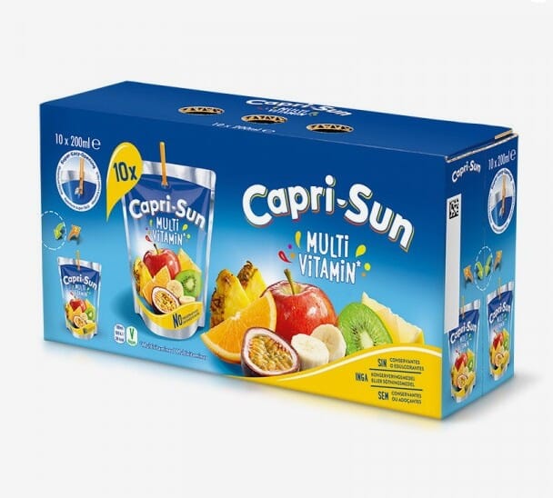 Capri Sun Multivitamin 10x4x200ML - PrimeImport - import av matvarer