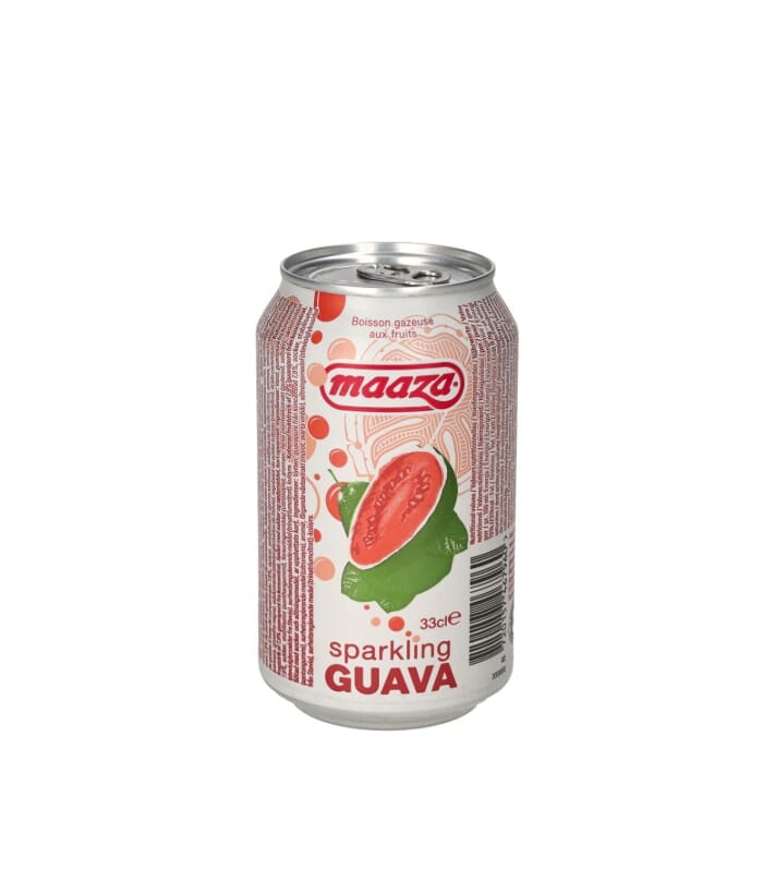 Maaza Sparkling Guava Drink (Can) 12 x 330 ml - PrimeImport - import av ...