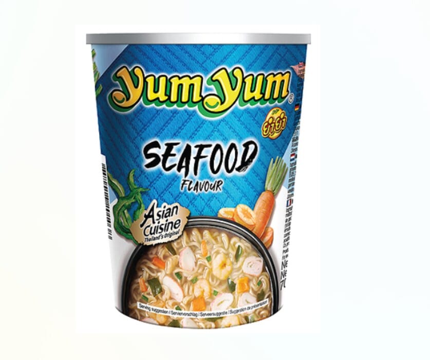 Yum Yum Cup Seafood Inst. Noodle 12X70g - - PrimeImport - import av ...